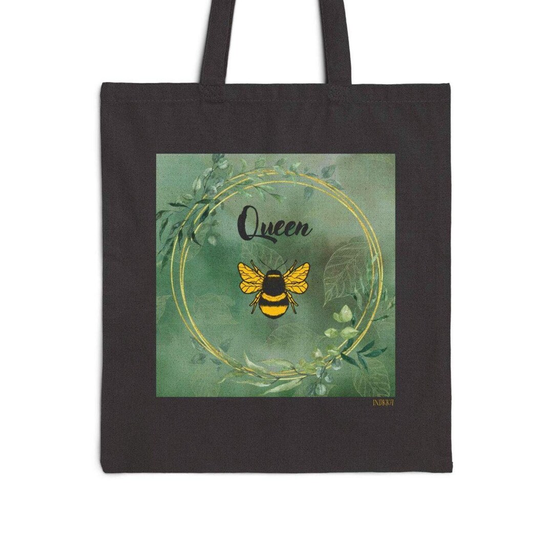 Elegant Queen Bee Themed Tote Bag - Etsy