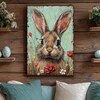 Happy Easter - Stretched Canvas Wall Art Print Mantle Decor - 5sizes ...