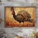 Happy Thanksgiving Decor Rustic Unframed Print - Wall Art Mantle Decor ...