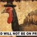 Canvas Art Print - Primitive Happy Thanksgiving Turkey Wall Decor ...