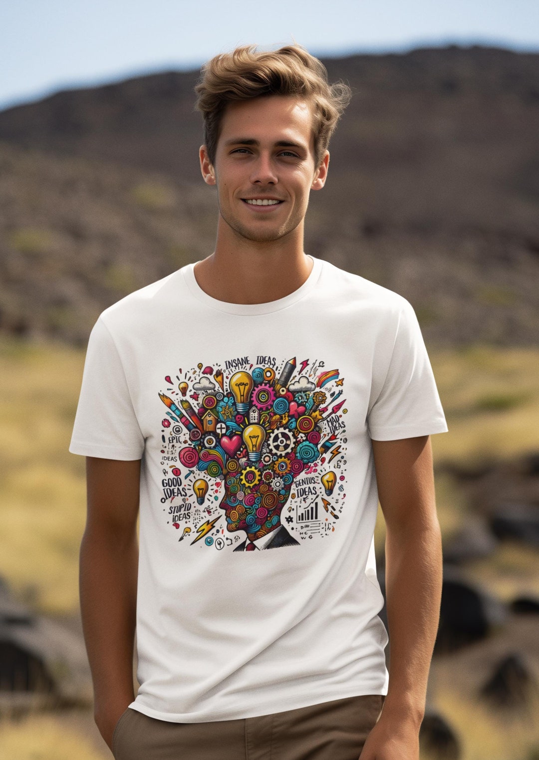 Vibrant Mind Design Perfect for Artists Innovators & Creative Thinkers ...
