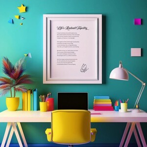 Unique Inspirational Poem Printable Wall Art Poster Print Wall Decor ...
