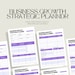 Business Growth Strategies MEGA BUNDLE Business, Growth, Worksheet ...