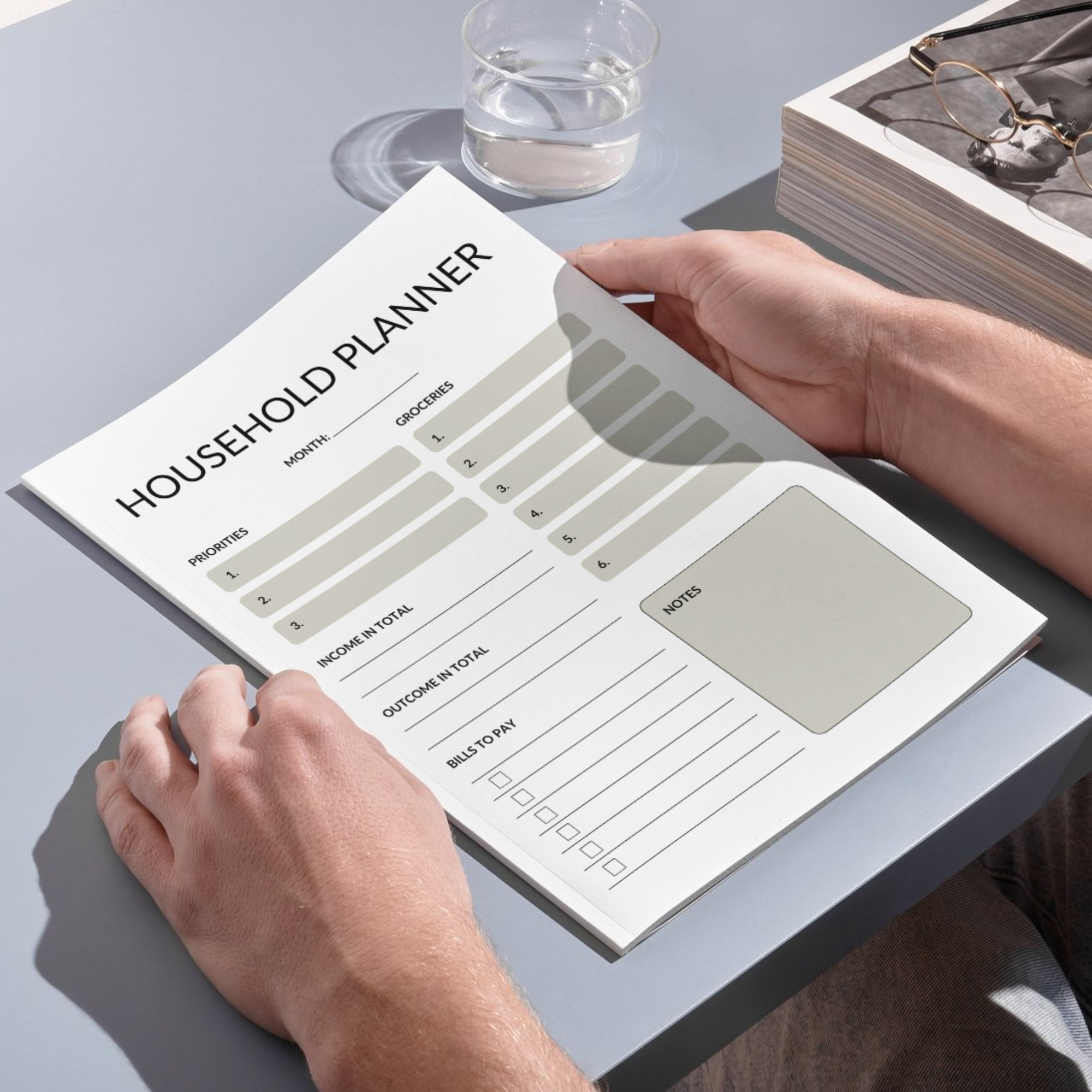 Household Planner | Printable Household Management Binder | Household ...