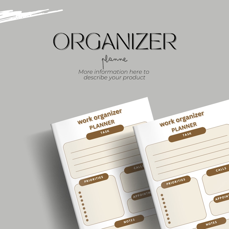 Organizer Planner Ultimate Planner System for Busy People Personalized ...