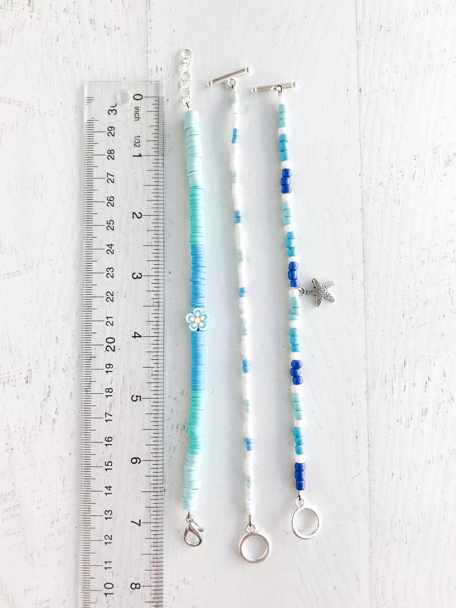 Beach Themed Bracelet Set - Etsy