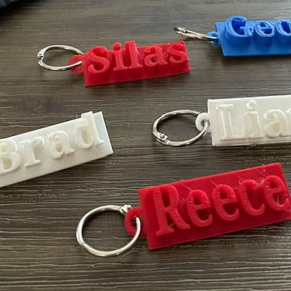 3d Printed Keychains - Etsy