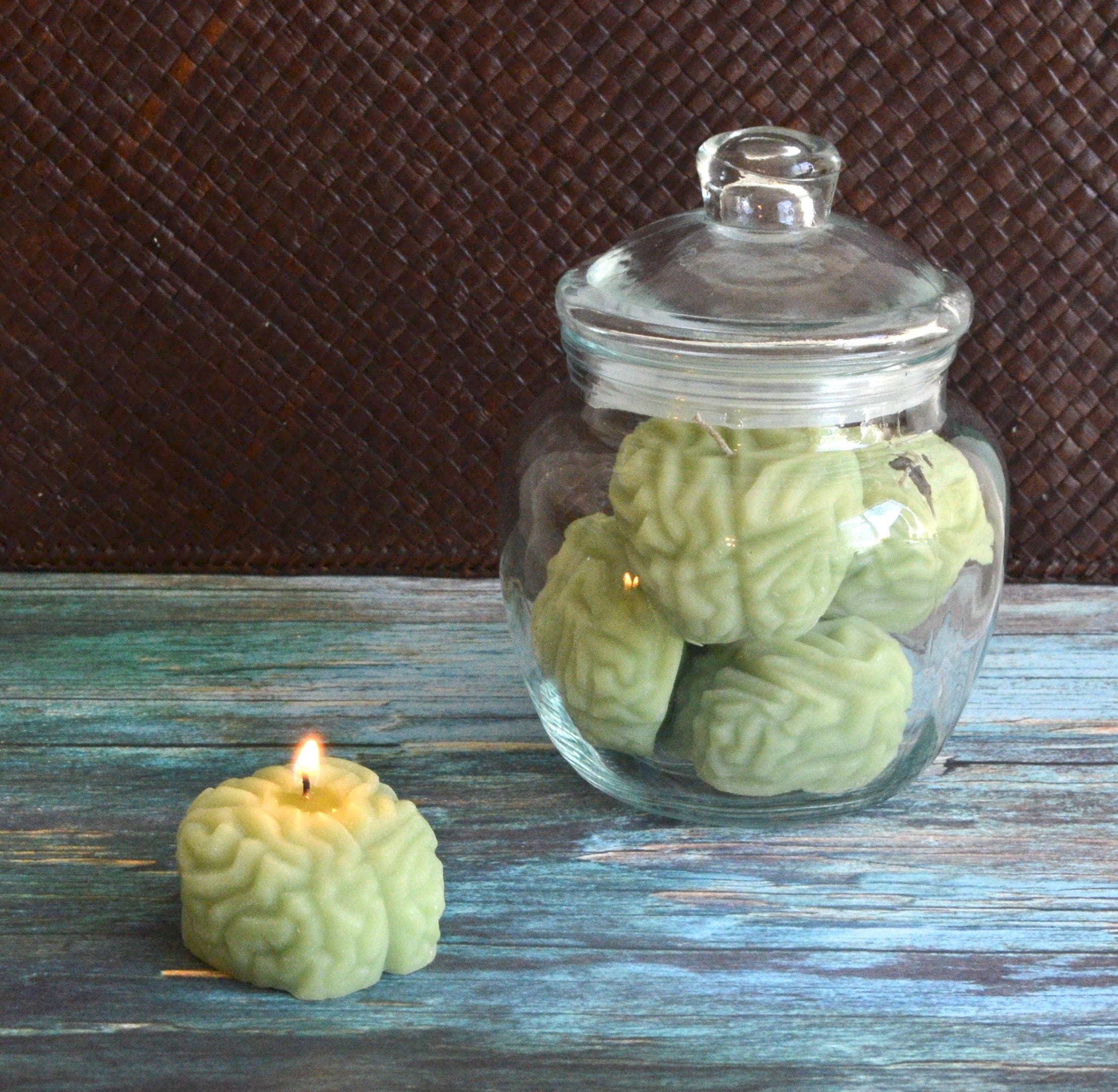 Bag O' Brains Candles. Not Scary at All, Just Kinda Gross. Halloween ...
