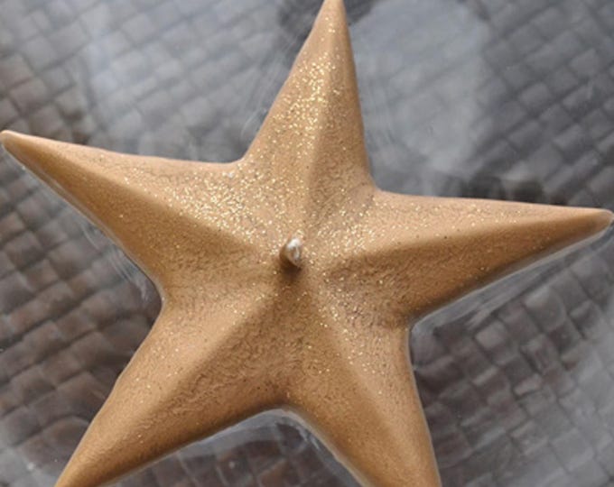 Gold Shimmering Star Floating Candles Set of 10 - Etsy