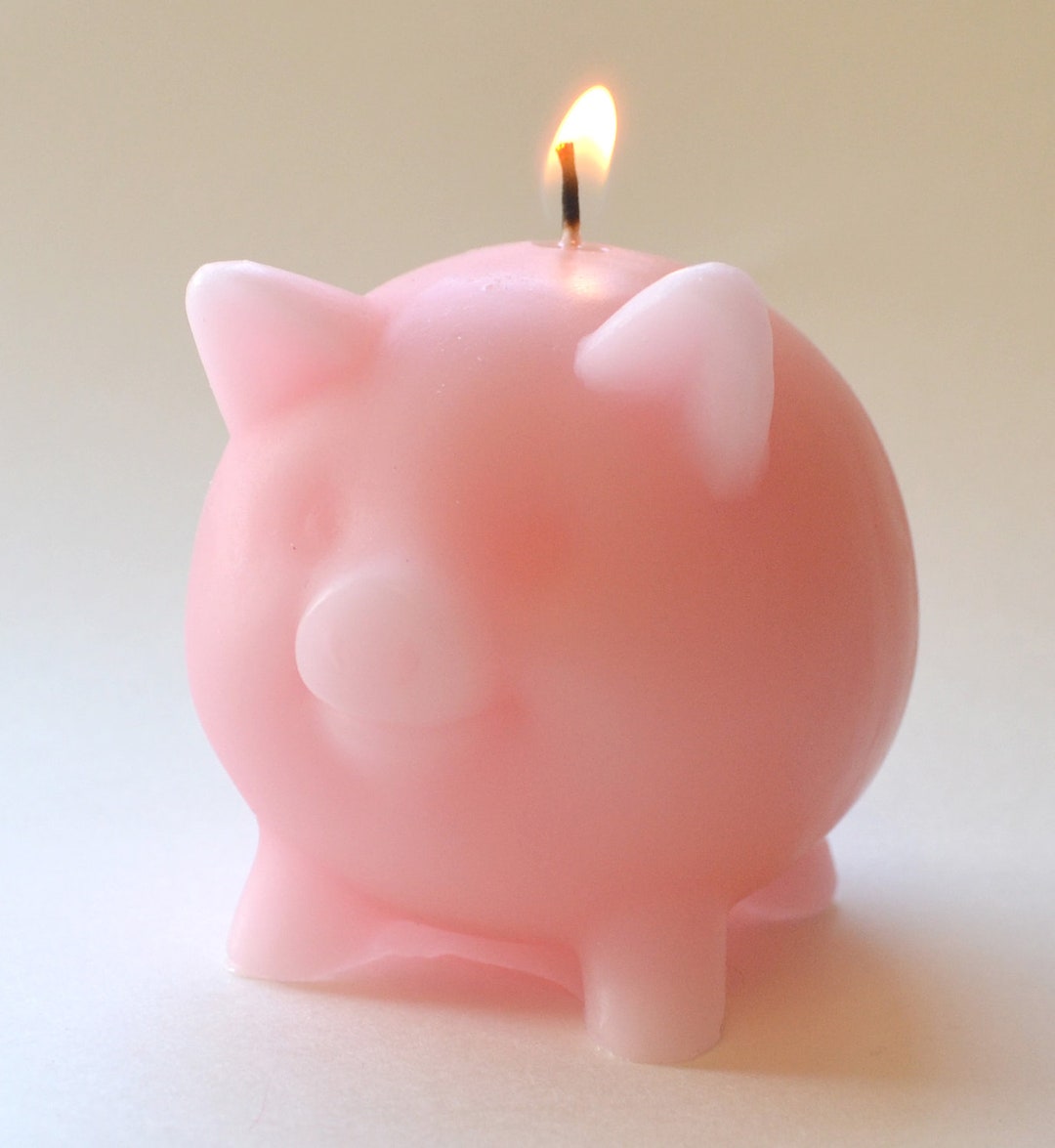 Pink Pig Candle Baby Shower Centerpieces Wedding Reception Decor and ...