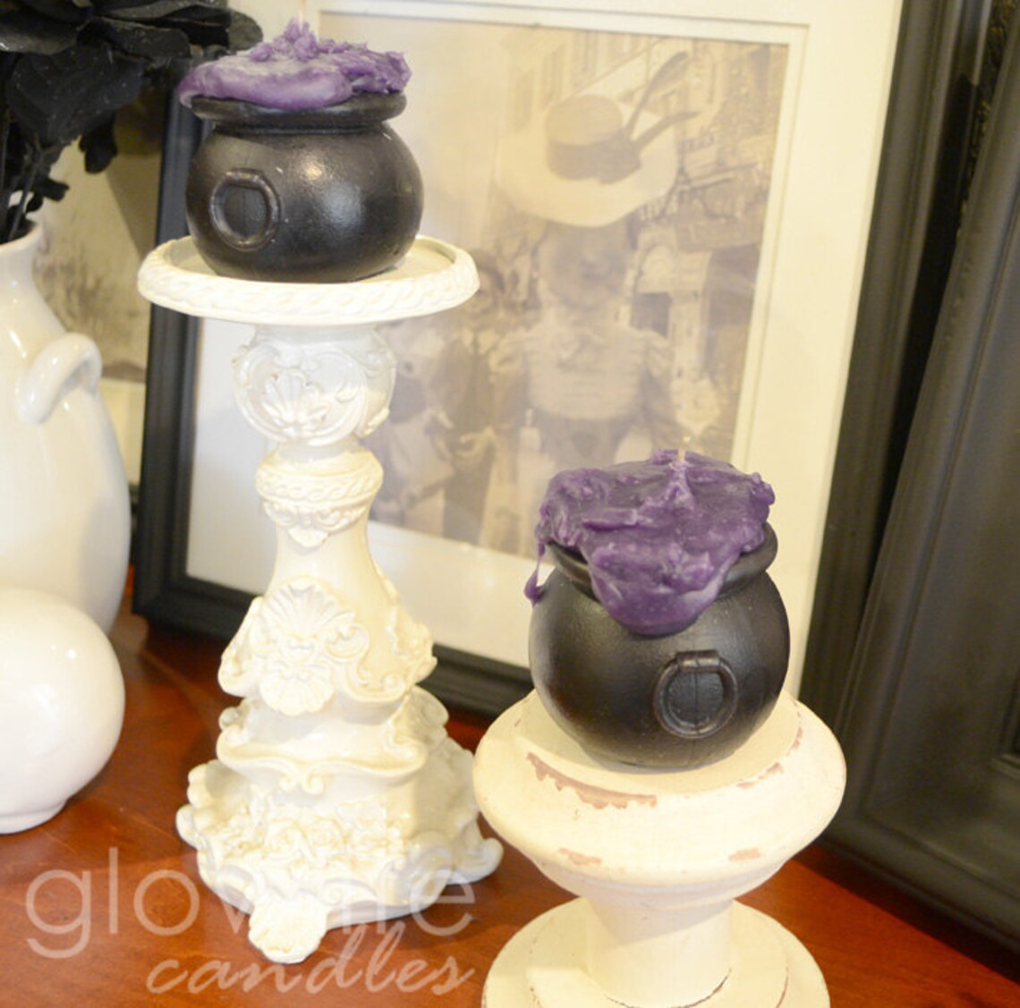 Witches Cauldron Candle Scented in Berry Bewitching Brew | Etsy