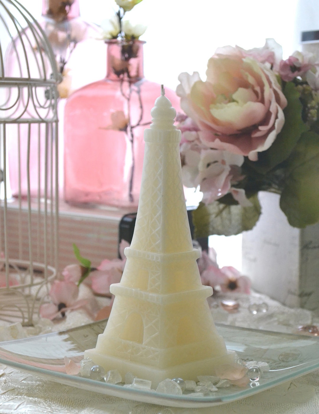 Eiffel Tower Candle Paris - Etsy