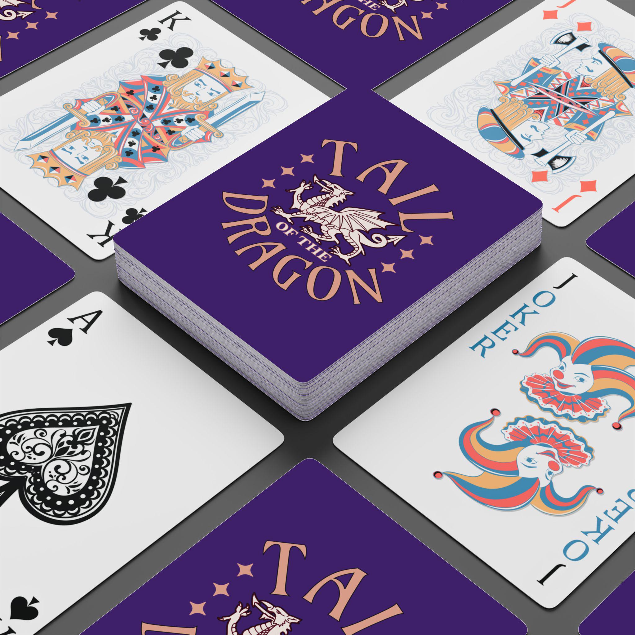 Tail of the Dragon Poker Playing Cards Set - Texas Holdem', Bunco ...