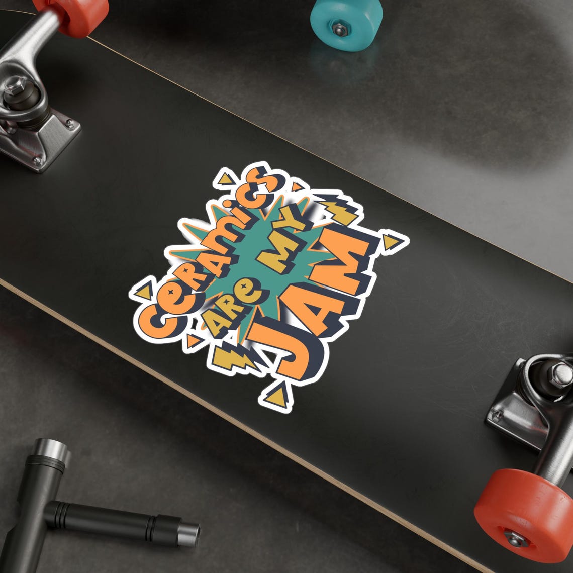 Ceramics Are My Jam Kiss-cut Vinyl Decals, Fun Stickers for Crafters ...