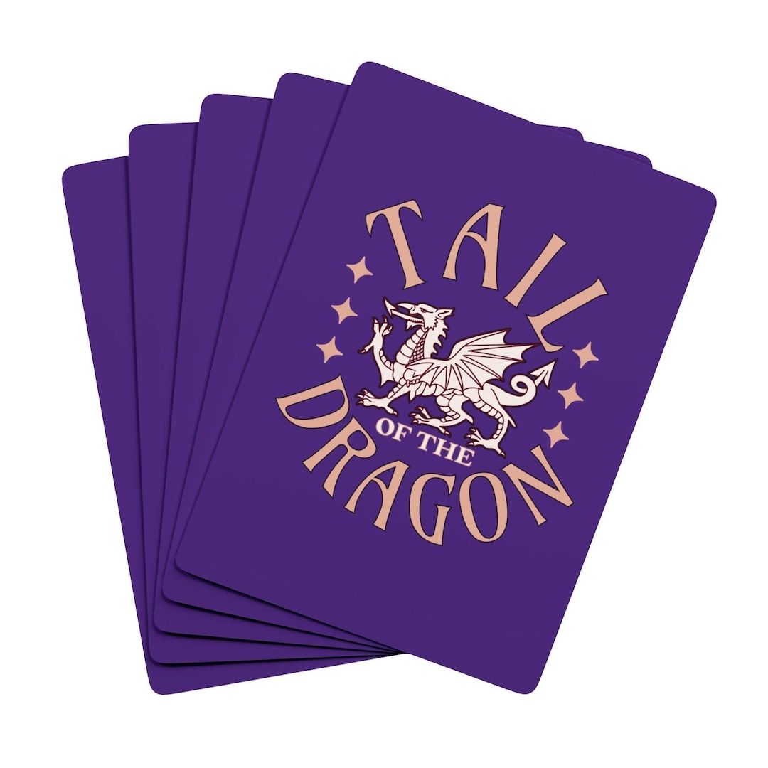 Tail of the Dragon Poker Playing Cards Set - Texas Holdem', Bunco ...