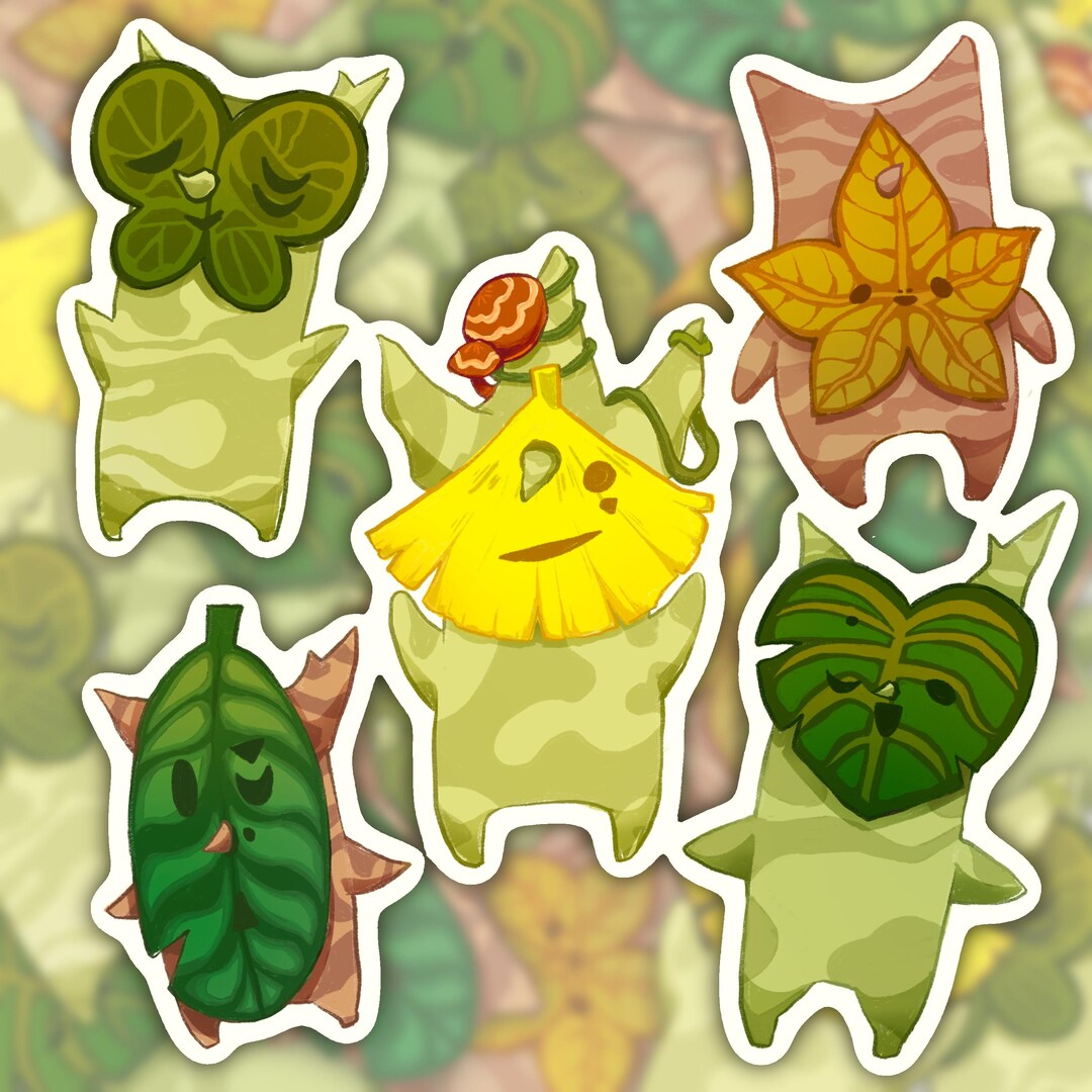 Korok Sticker 5 Pack - Etsy