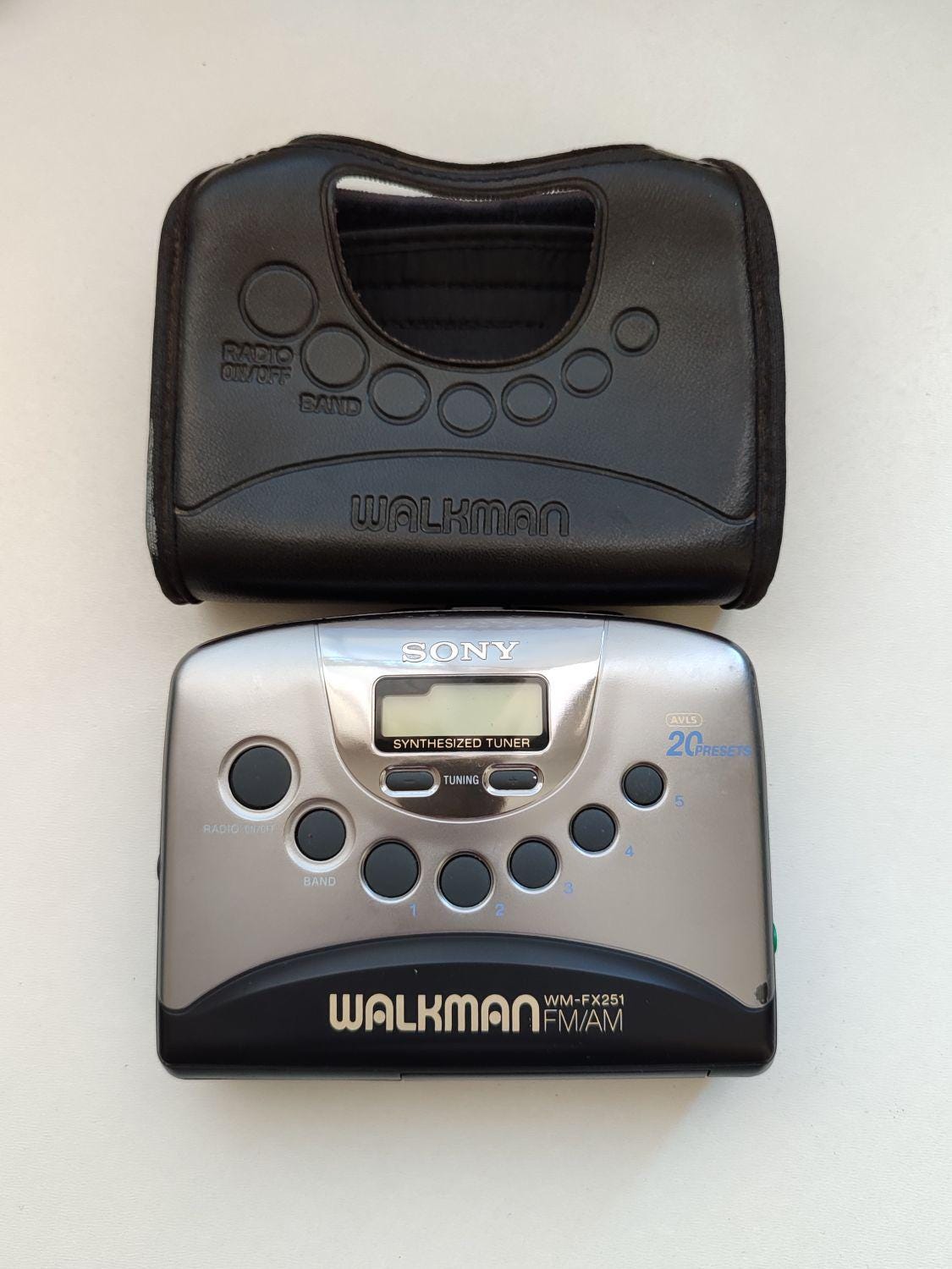 Sony WM-FX251 Walkman FM/AM Radio sony Cassette Player Walkman Vintage ...