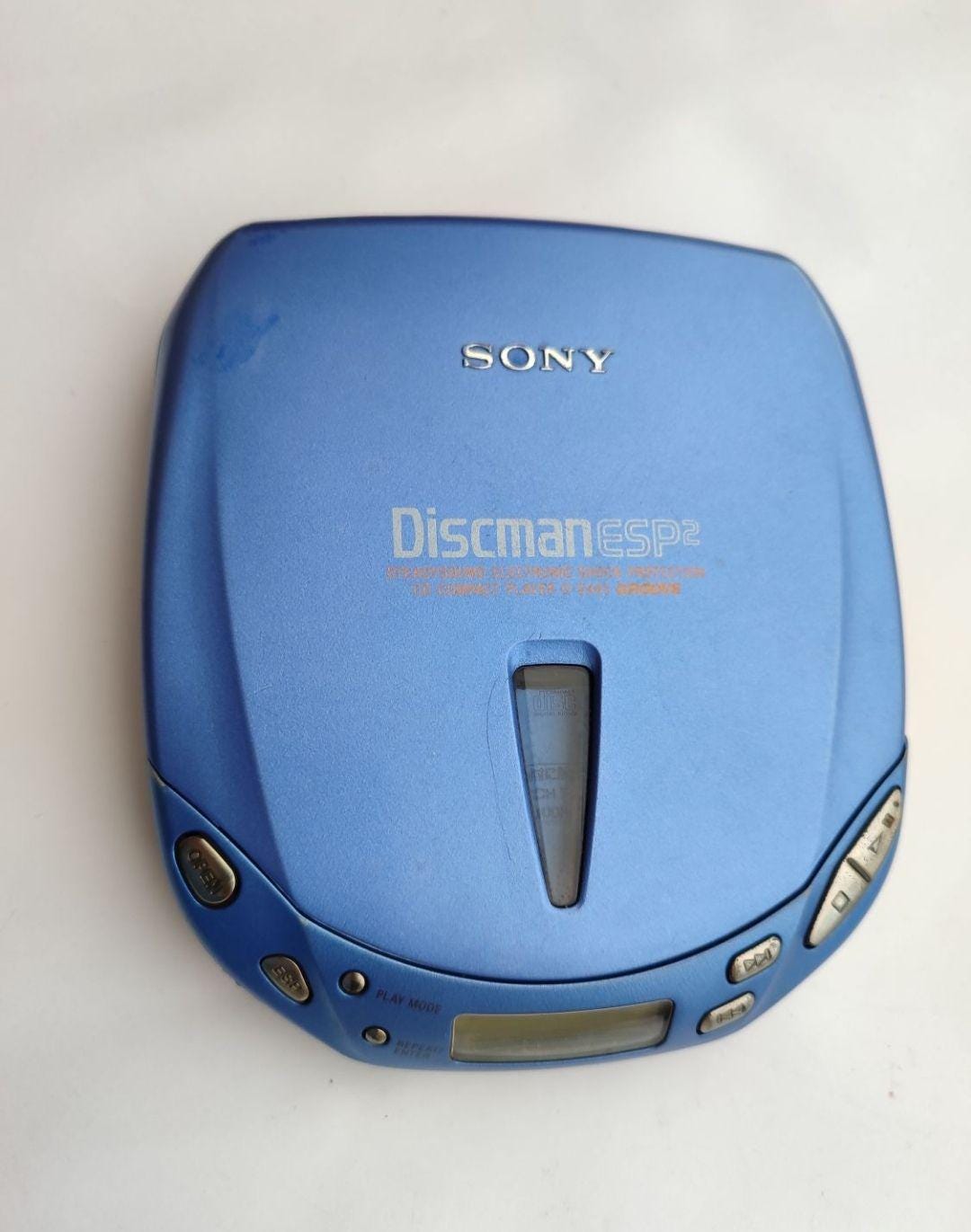 Sony D E445 Cd Player Walkman Discman Sony CD Player Walkman Vintage ...
