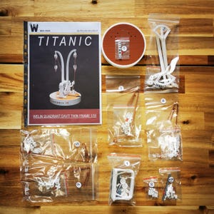 TITANIC Welin Quadran Davit Twin Frame 1/35 Scale - Etsy