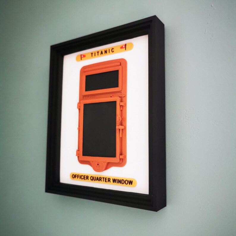 Titanic Window - 1/5 Scale Officers Window Reproduction - With ...