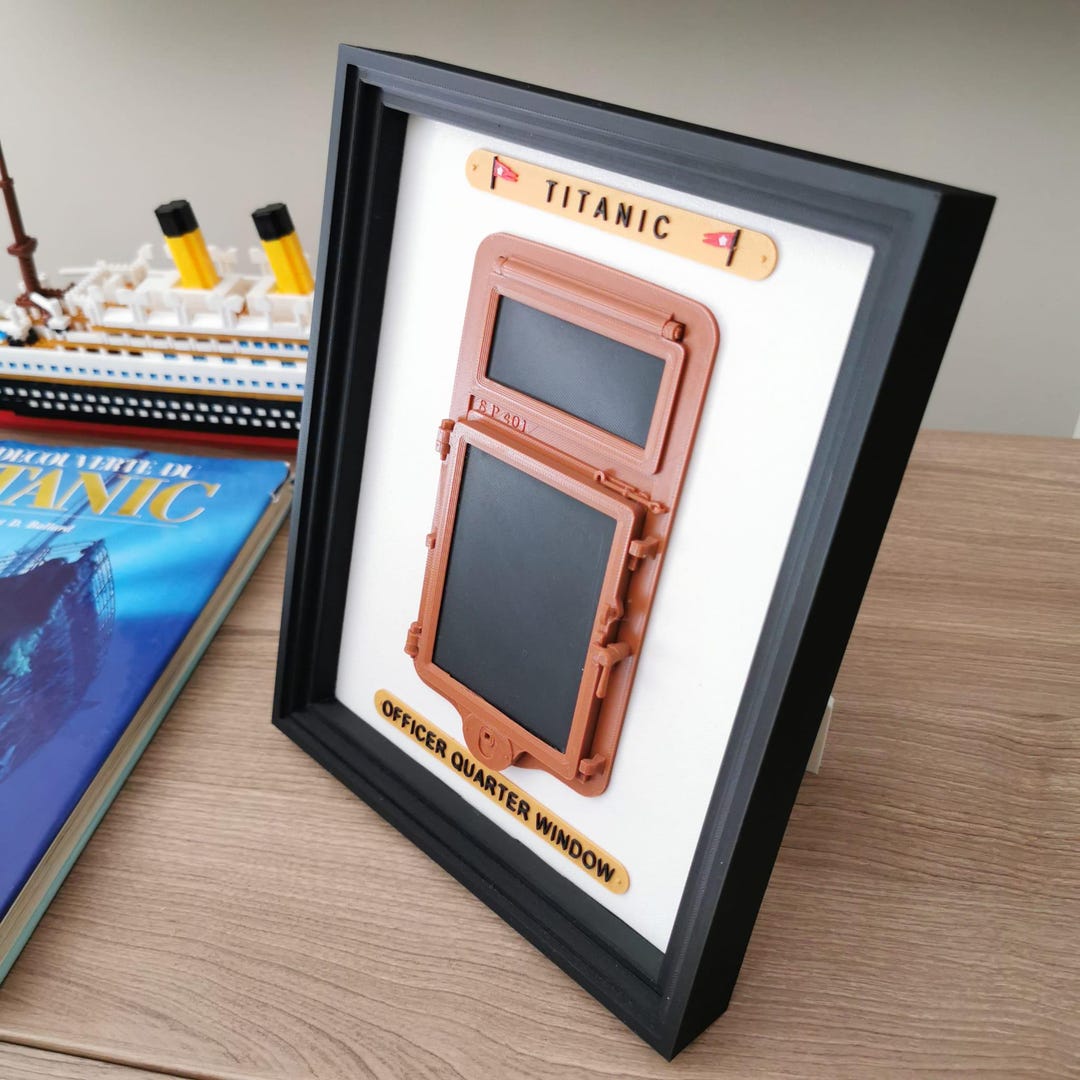 Titanic Window - 1/5 Scale Officers Window Reproduction - With ...