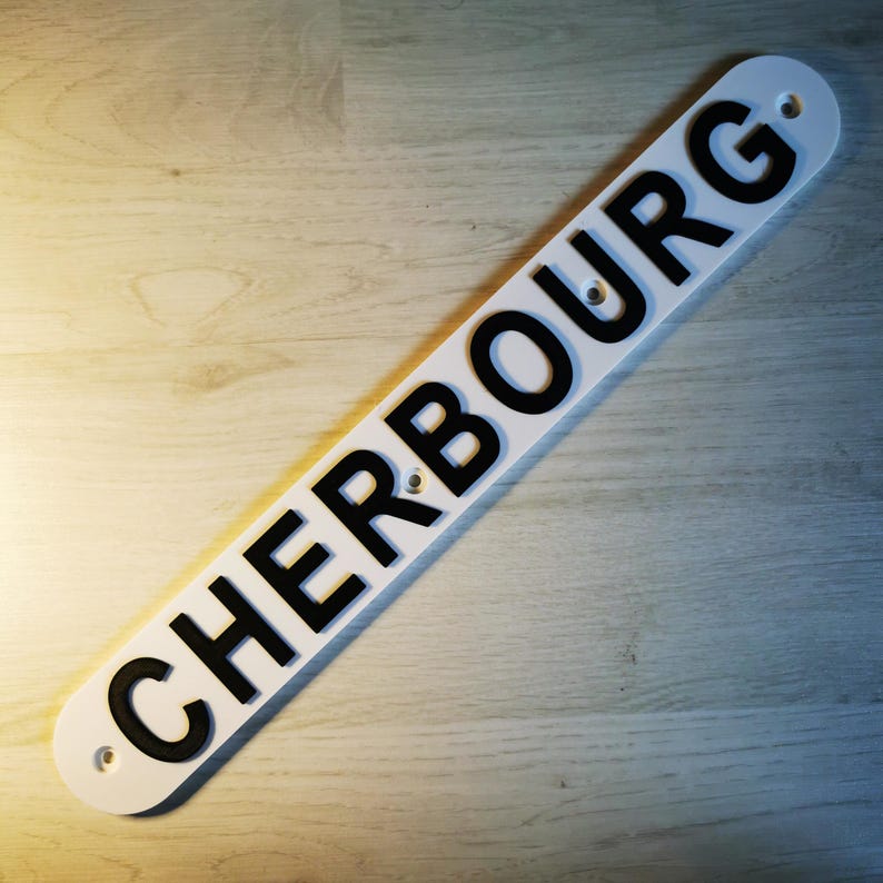 CHERBOURG Name Plate Replica of SS Nomadic Lifeboat - Etsy