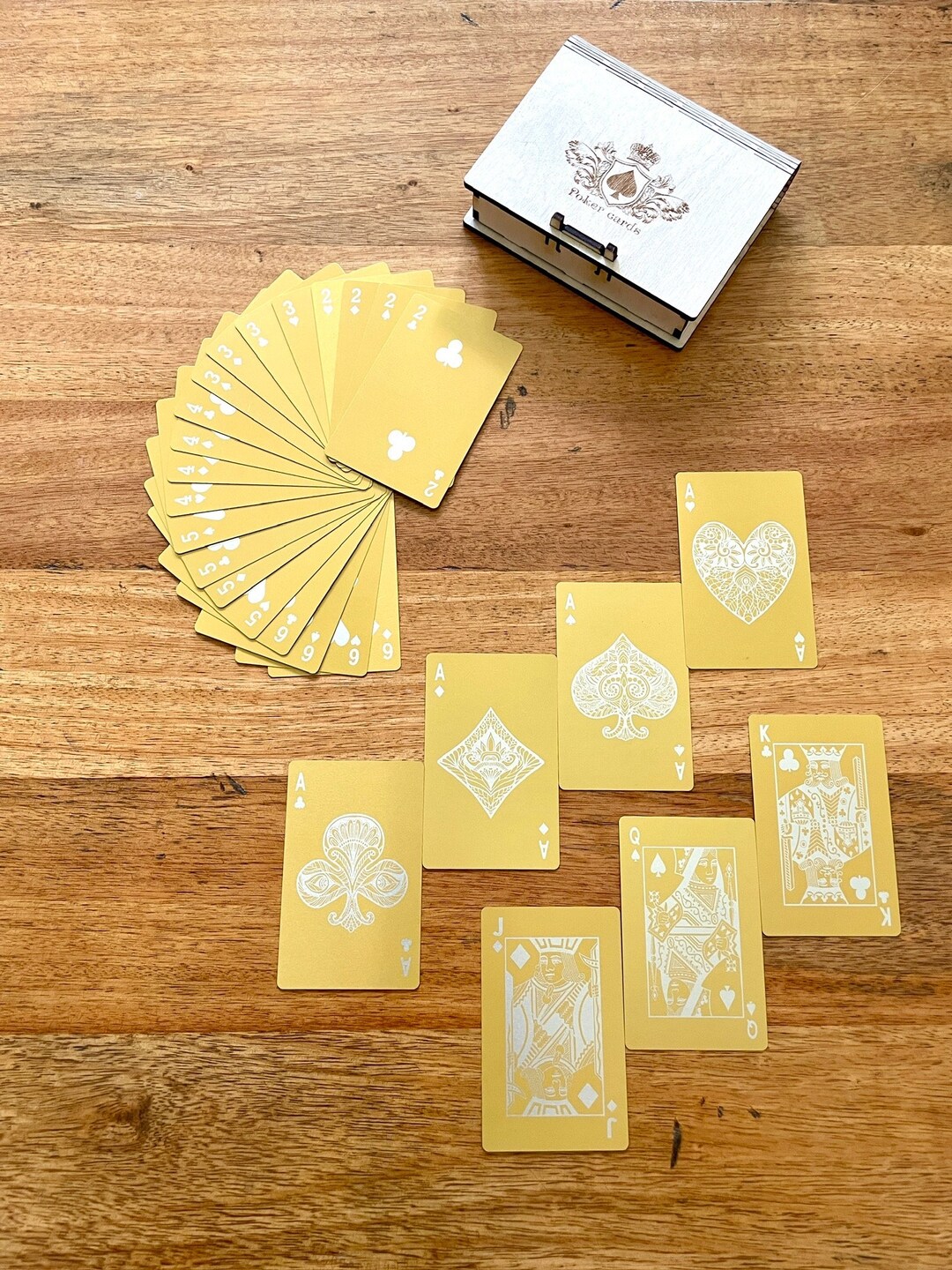 Playing Cards Metal Set Personalized Poker Deck Metal Luxury Playing ...