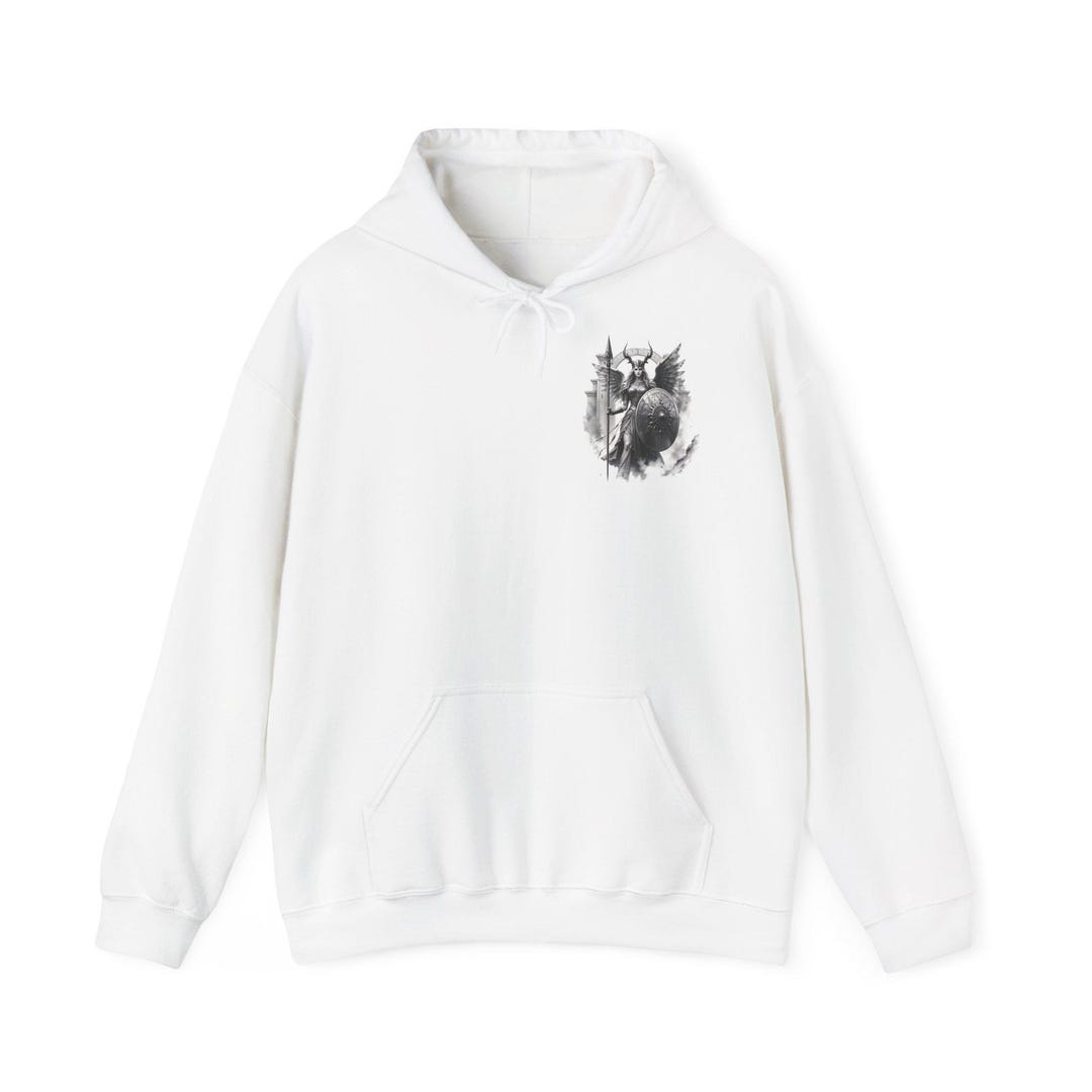 Valkyrie Hoodie, Norse Mythology Sweatshirt, Warrior Valkyrie Jumper ...