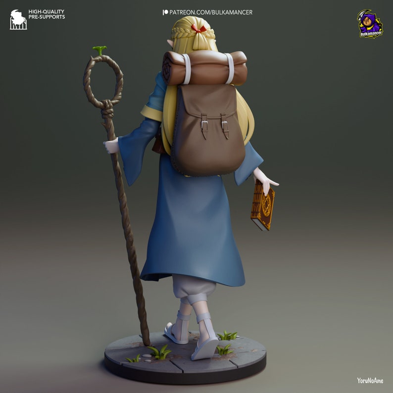 Marcille Figure Delicious in Dungeon 213 Mm 12K Quality 3D Printed ...