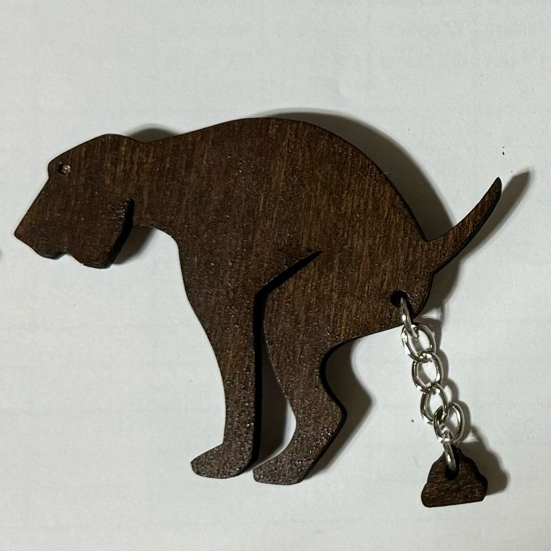 Pooping Dog Refrigerator/filing Cabinet Magnet - Etsy