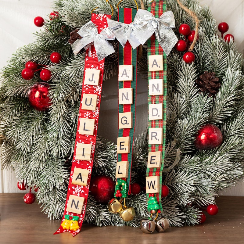 Christmas Bauble Scrabble - Etsy