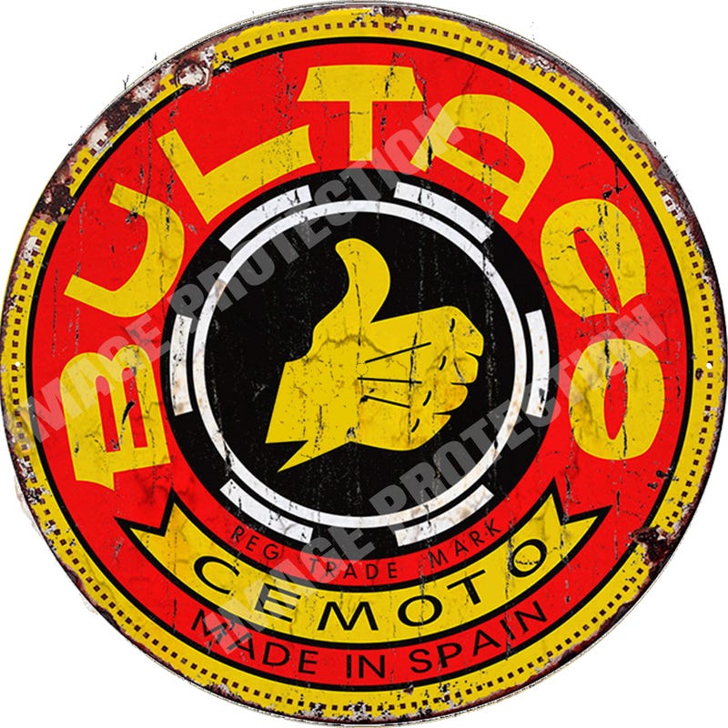 Enamel Signs Motorcycle - Etsy