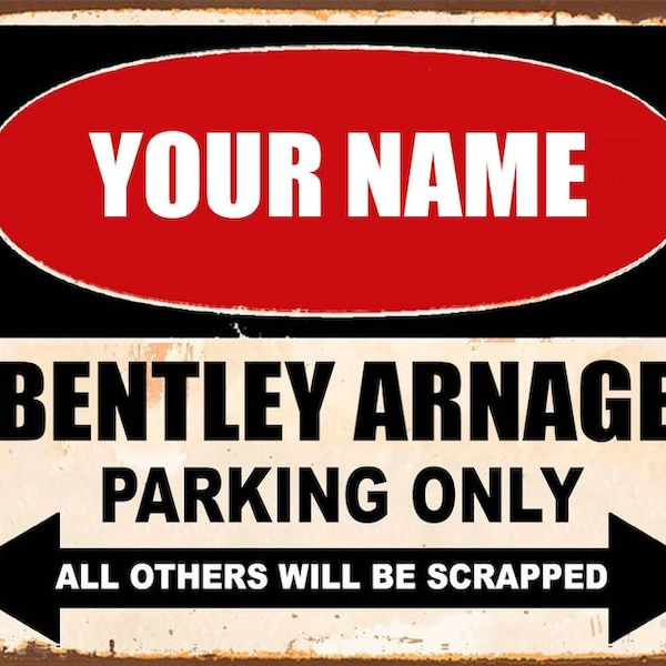Bentley Sign - Etsy