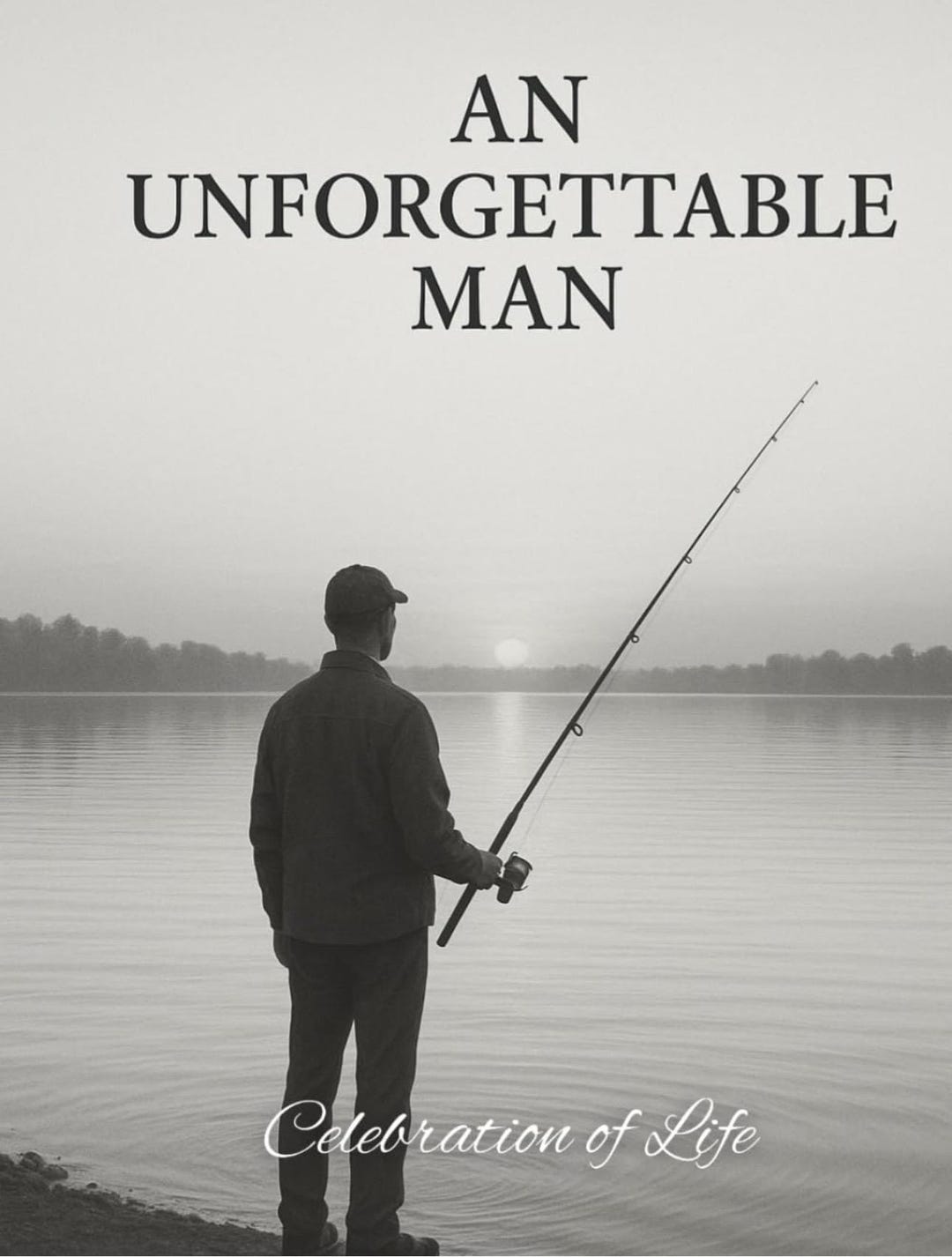 Memorial Guest Book: Celebration of Life, Fisherman Theme - Etsy