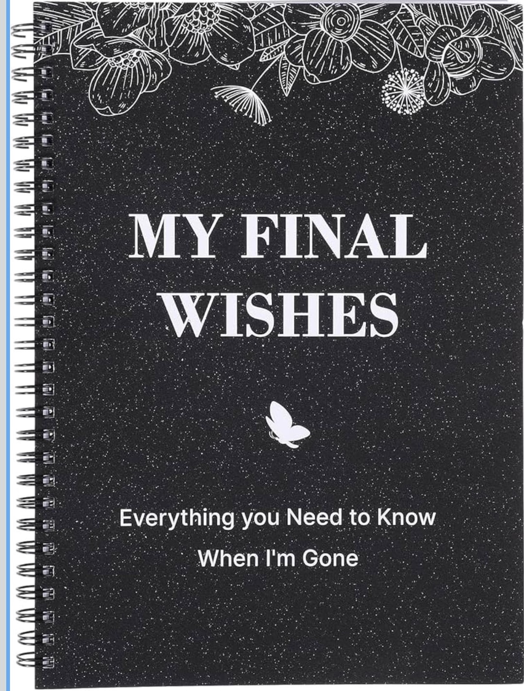 My Final Wishes Planner, End of Life Organizer, Legacy Binder - Etsy