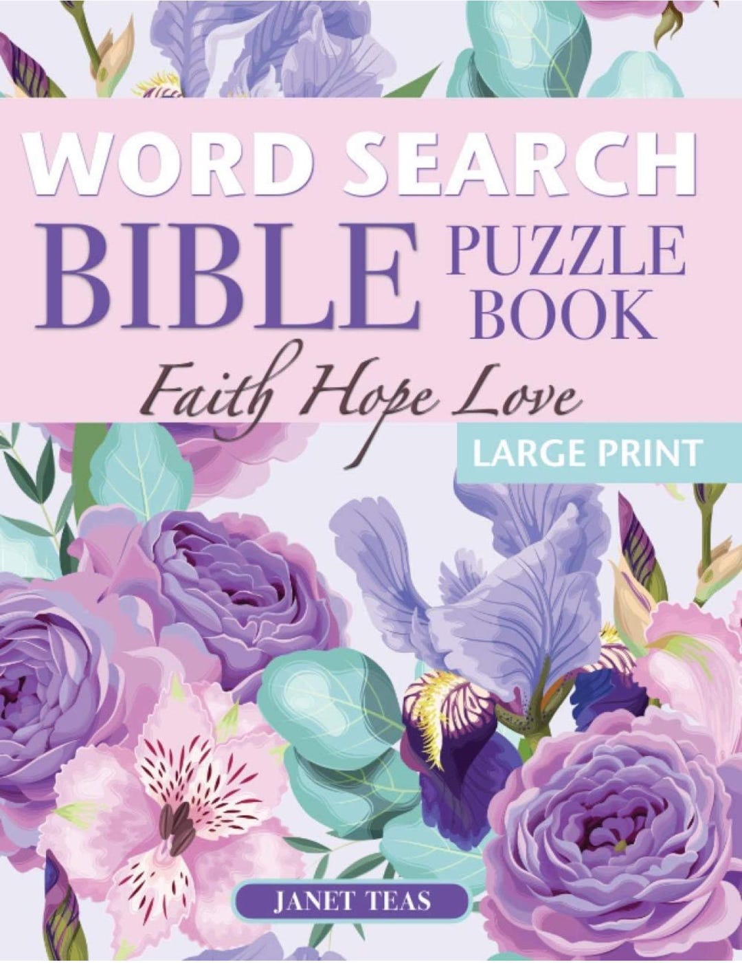 Faith Hope Love Bible Word Search Puzzle Book: 70 Large Print ...