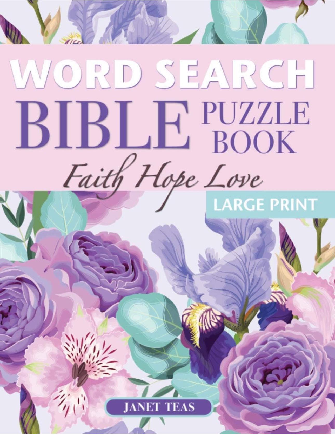 Faith Hope Love Bible Word Search Puzzle Book: 70 Large Print ...