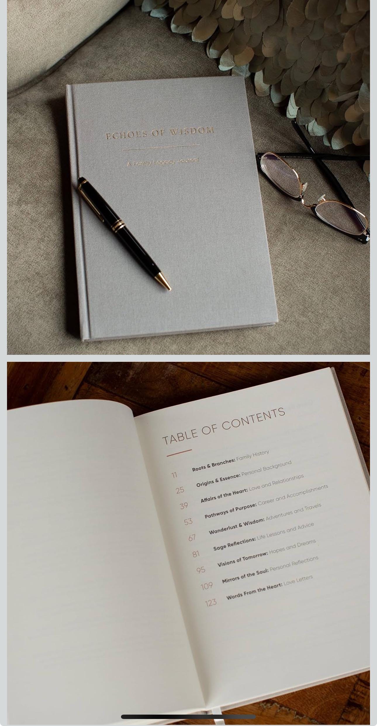 Family Legacy Memory Journal: Guided Prompts for Cherished Stories - Etsy
