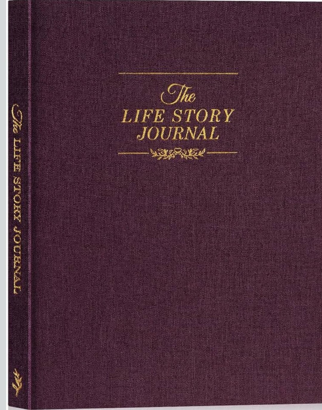 Linen Legacy Journal, Life Story Book With Prompts - Etsy