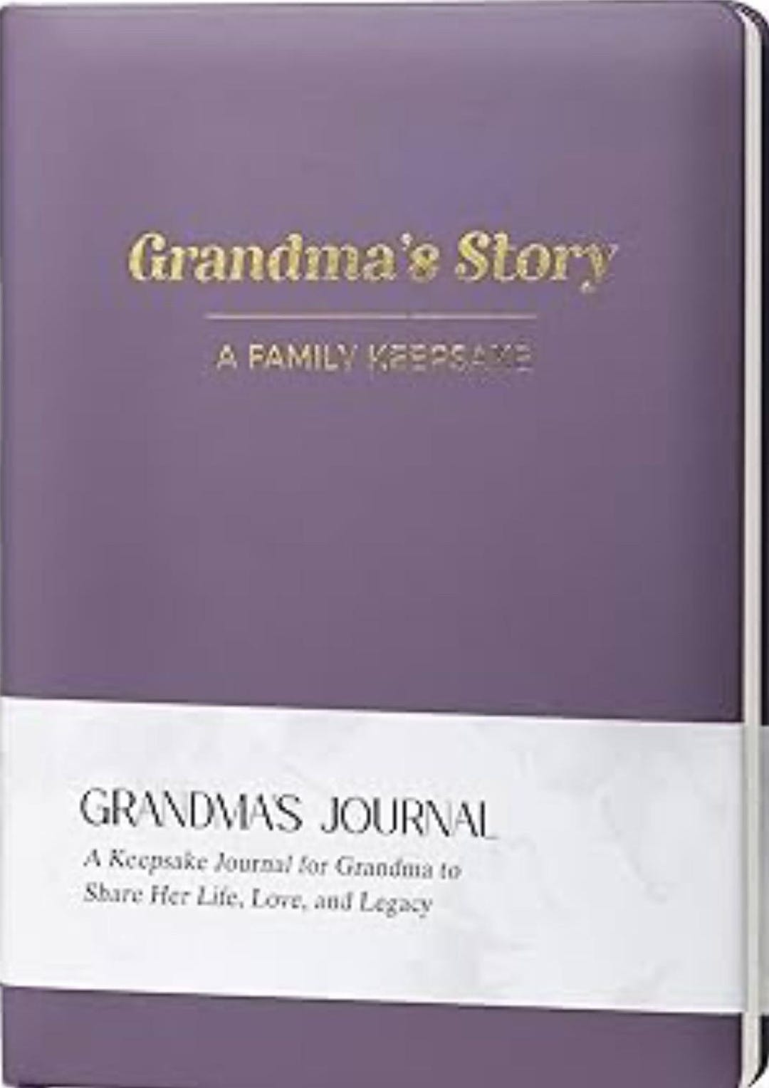 Grandma's Story Leather Journal Grandma, I Want to Know Your Story A ...