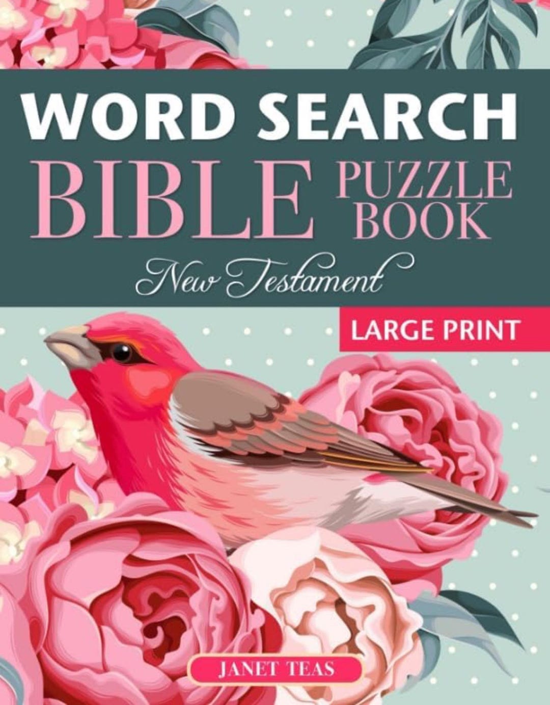 New Testament Bible Word Search Book: 70 Large Print Puzzles. - Etsy