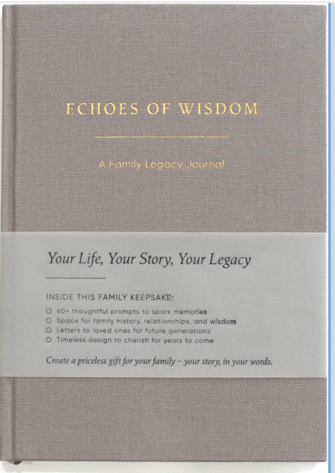 Family Legacy Memory Journal: Guided Prompts for Cherished Stories - Etsy