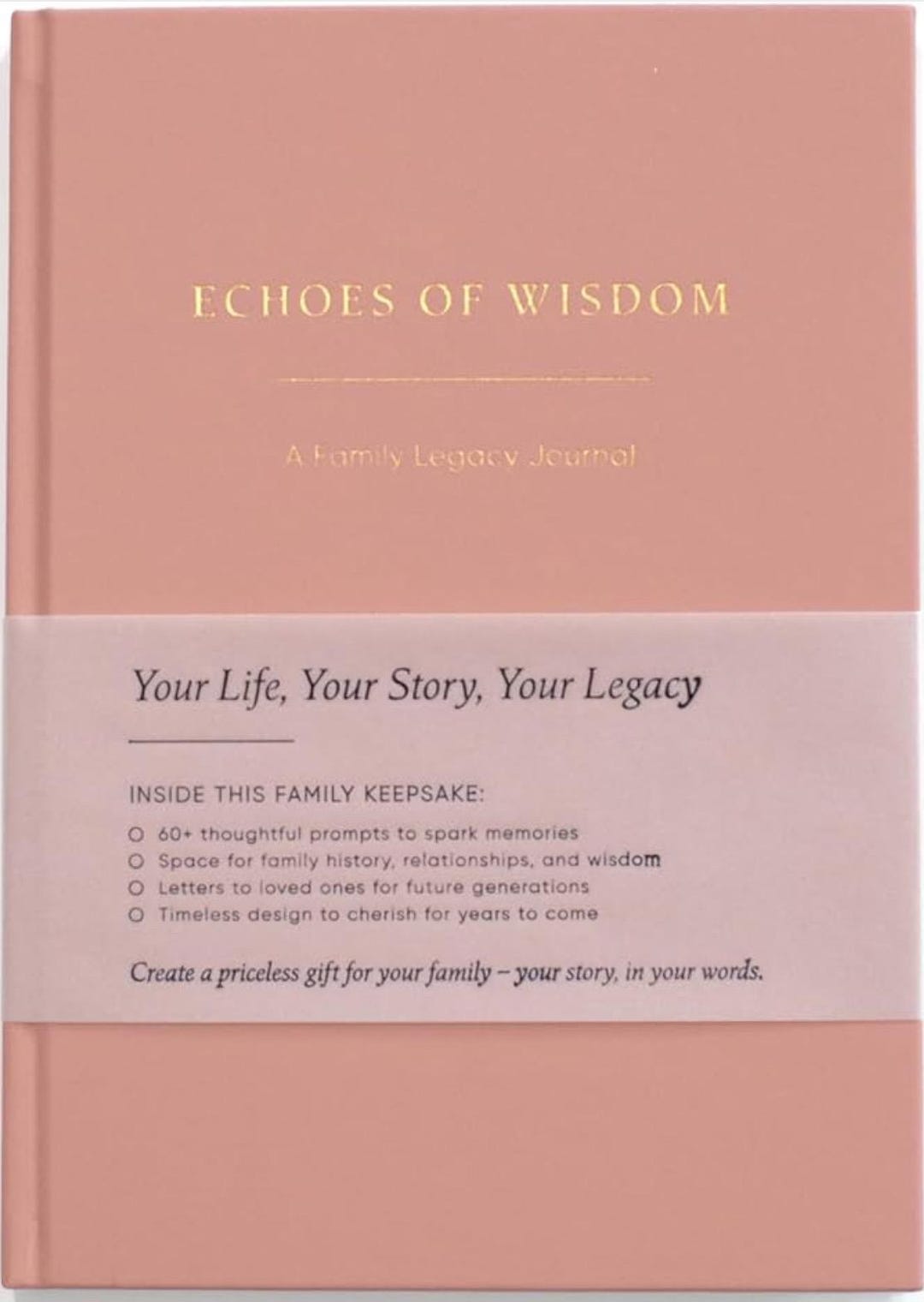 Family Legacy Memory Journal: Guided Prompts, Heirloom Keepsake - Etsy