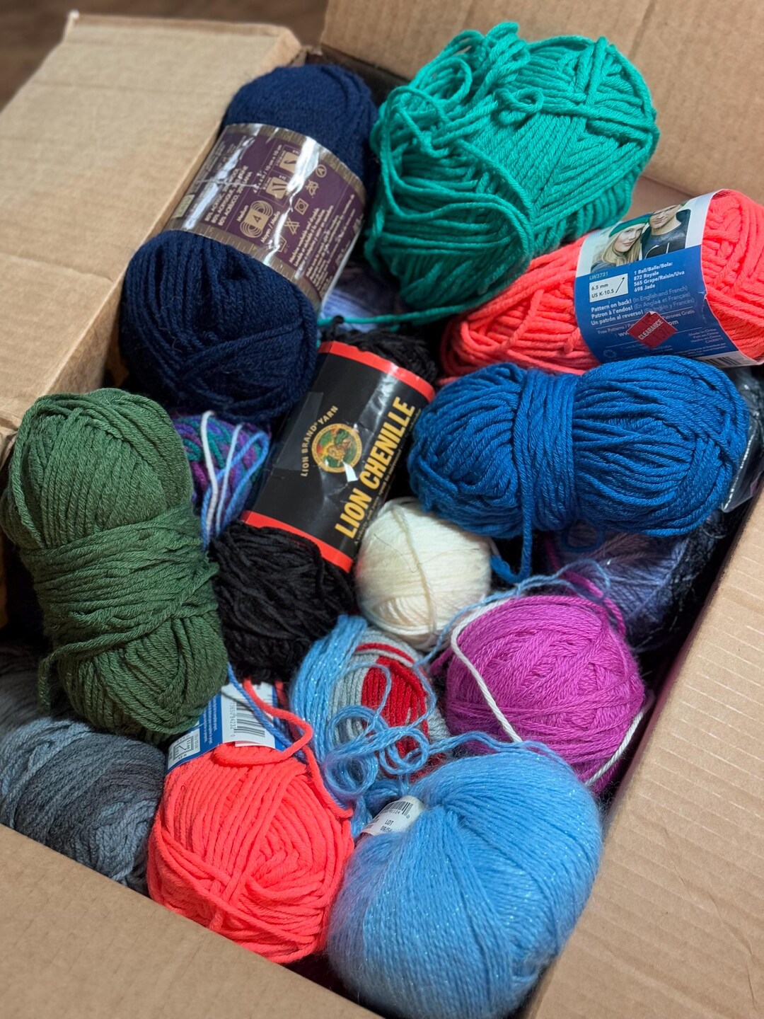 Mystery Grab Bag of Yarn - Etsy