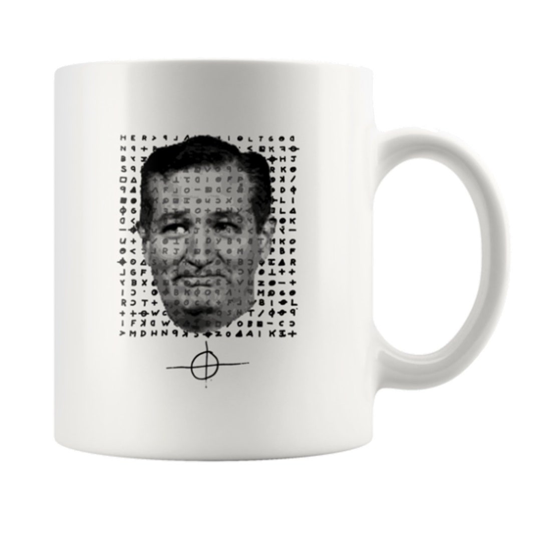 Zodiac Killer Cipher Ted Cruz Mashup Serial Killer Dark Humor Novelty ...