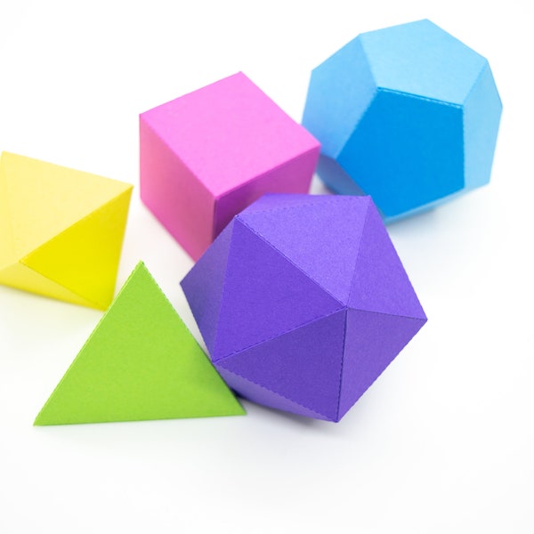 Platonic Solids - Etsy