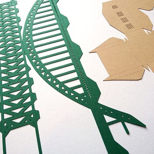 Tyne Bridge Paper Activity Kit - Etsy