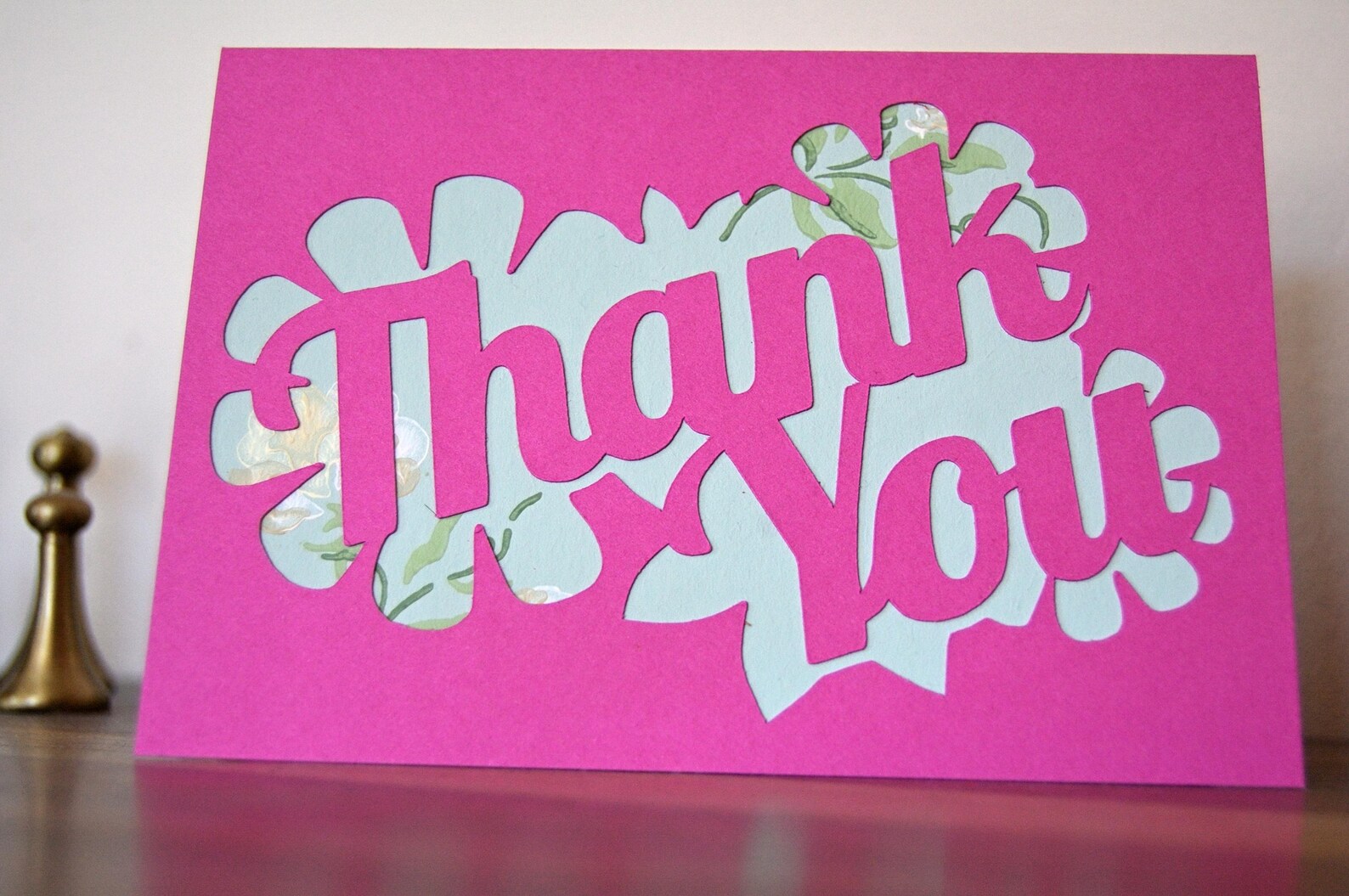 Mini Thank You Card - Etsy