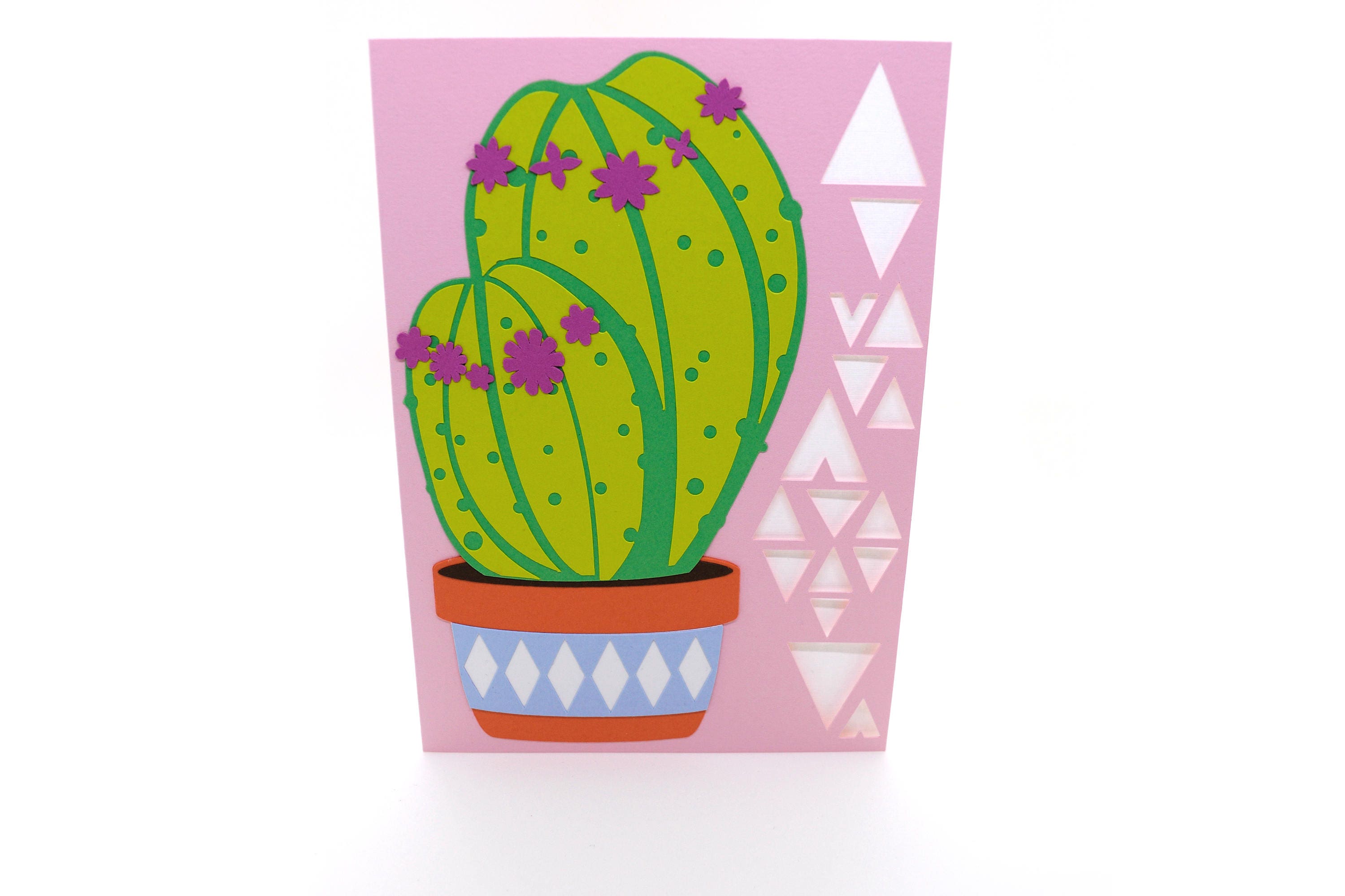 Cactus Card - Etsy