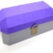 Treasure Chest Gift Box Flat Shapes With Instructions - Etsy